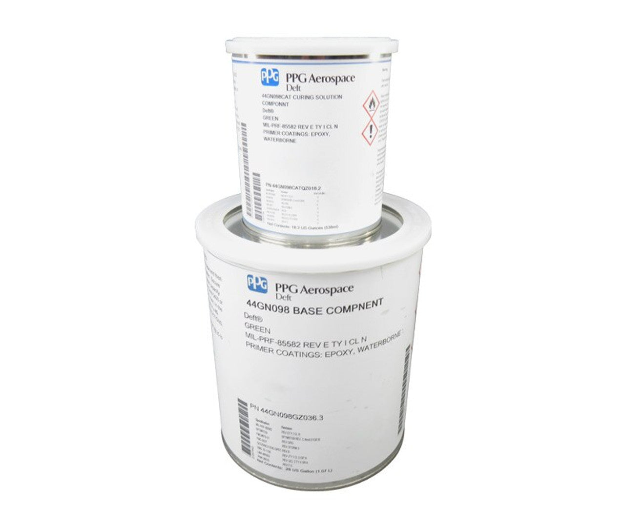 PPG® Deft® 44GN098 Green MIL-PRF-85582 Type I Class N Spec Chrome Free ...