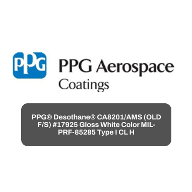 PPG® Desothane® CA8201/AMS (OLD F/S) #17925 Gloss White Color MIL-PRF ...