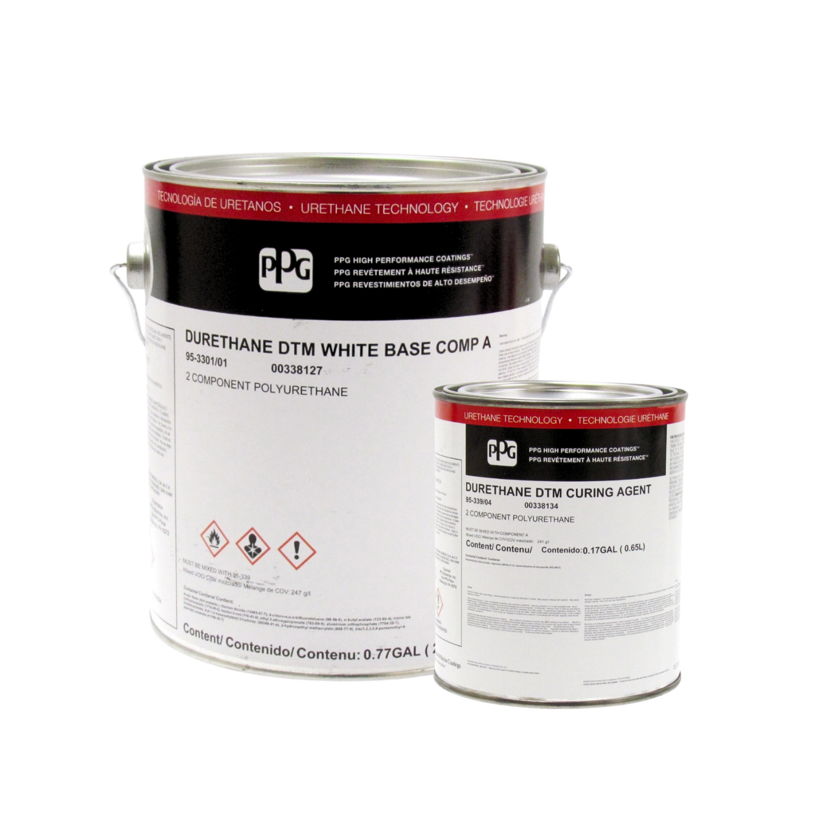 Durethane Dtm Kit Ppg95 33 Specialty Coatings Inc