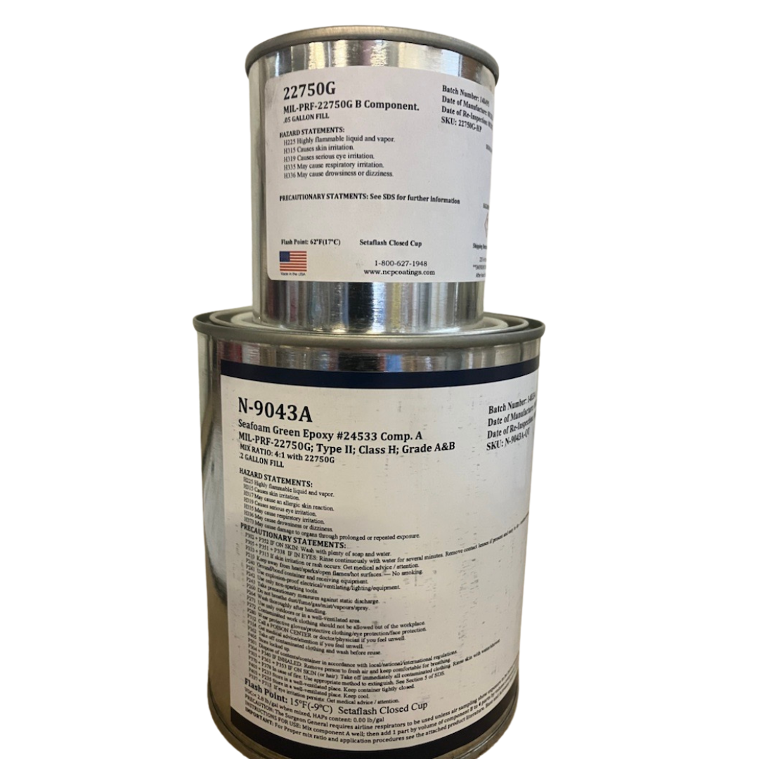 Seafoam Green Epoxy #24533 Quart Kit - MIL-PRF-22750G – Specialty ...